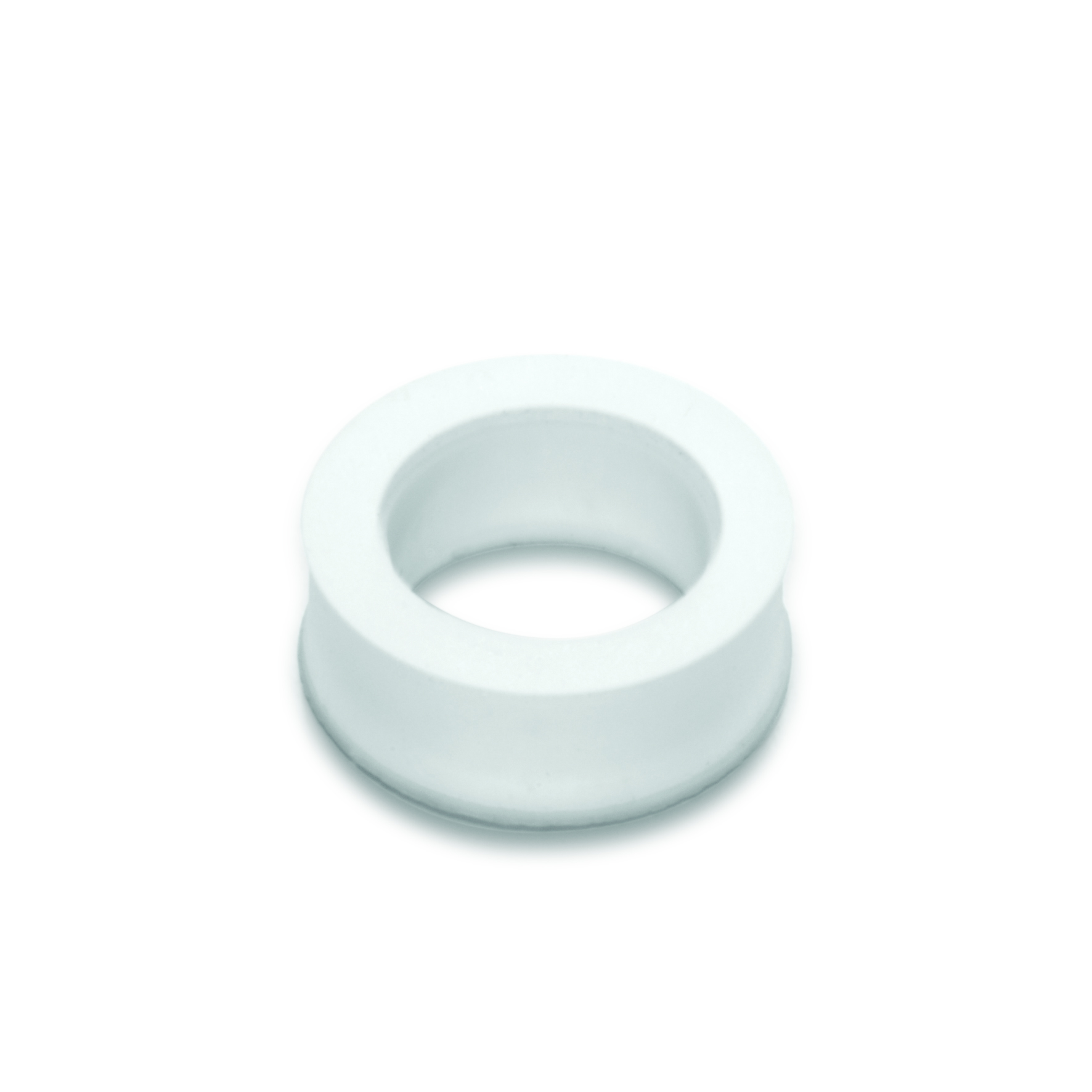 Silicone rubber sealing ring with vulcanized-on PTFE washers (for GL14 ...